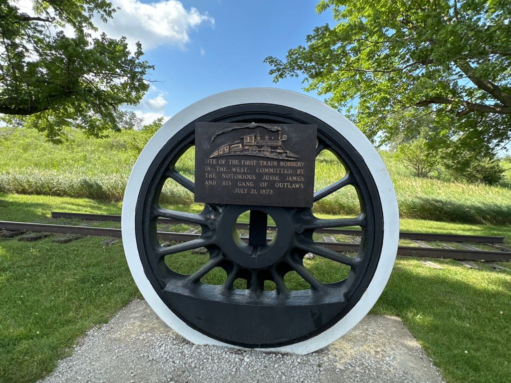 Jesse James’ First Train Robbery: July 21, 1873 - To the place